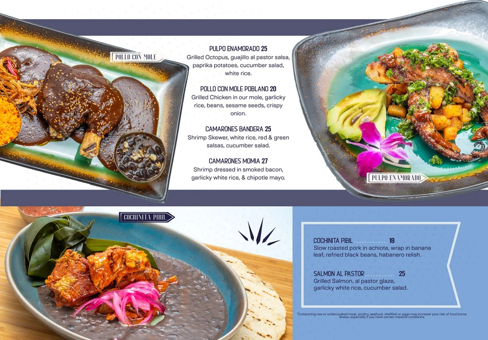 Menu — Casa Patron Mexican Restaurant