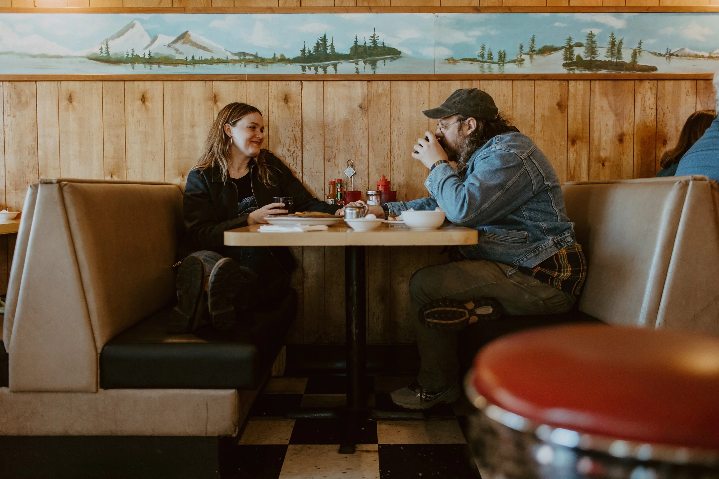 Twin Peaks Inspired Engagement Session in North Bend, WA — Backcountry ...