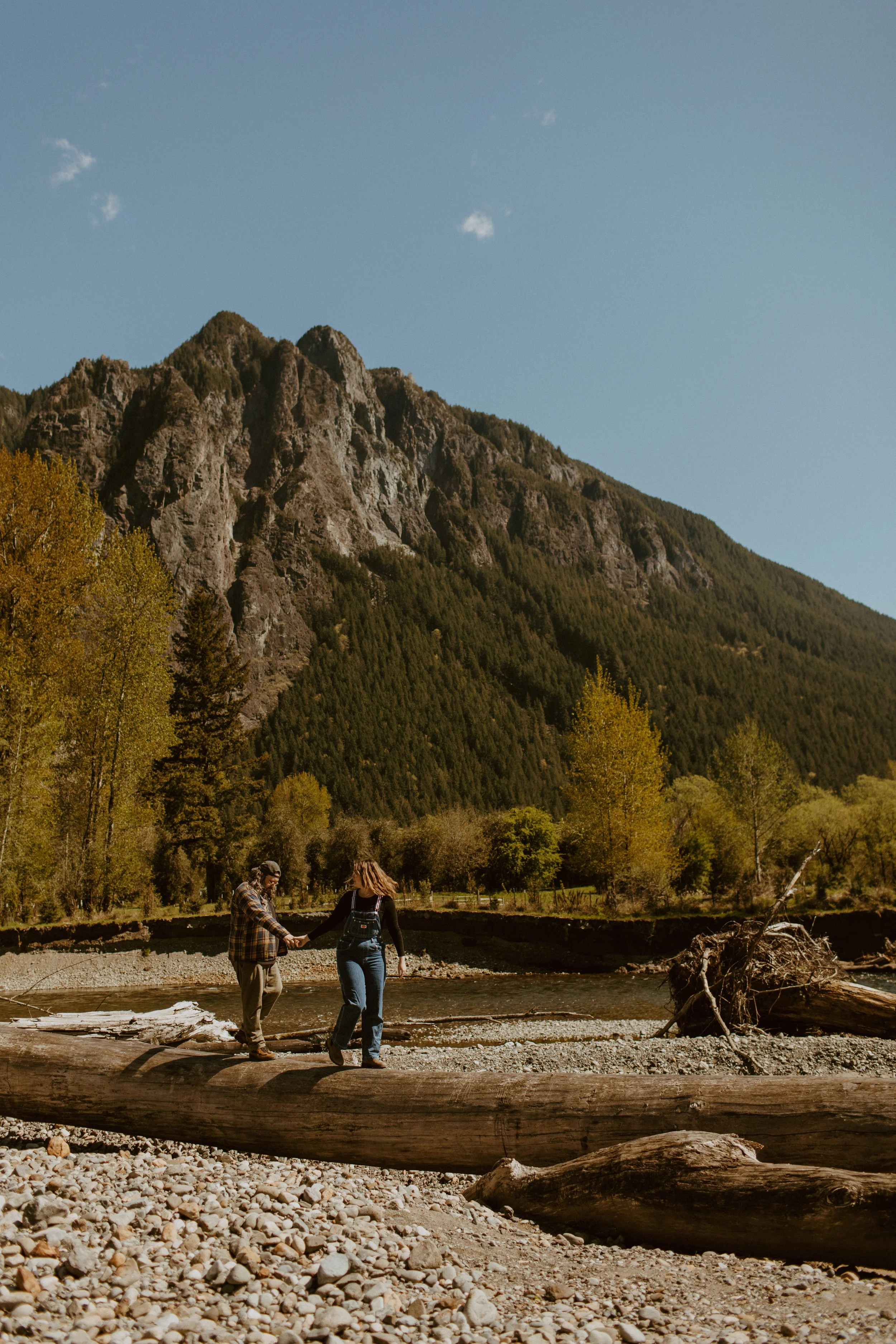 Twin Peaks Inspired Engagement Session in North Bend, WA — Backcountry ...
