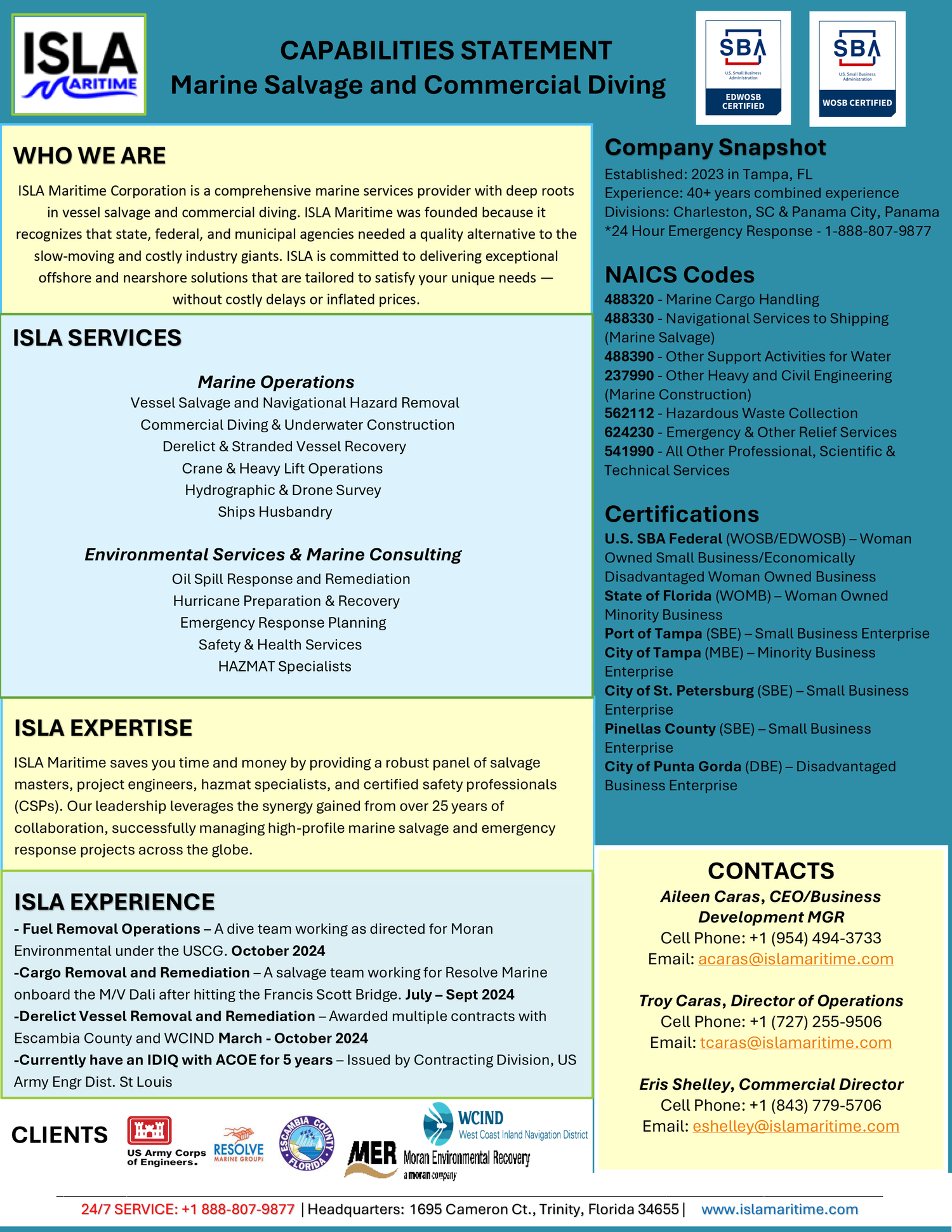 Government — Isla Maritime