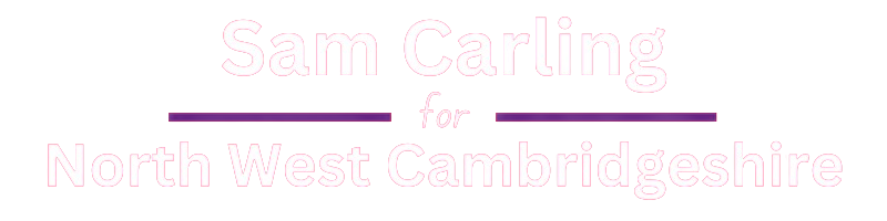 Sam Carling for North West Cambridgeshire