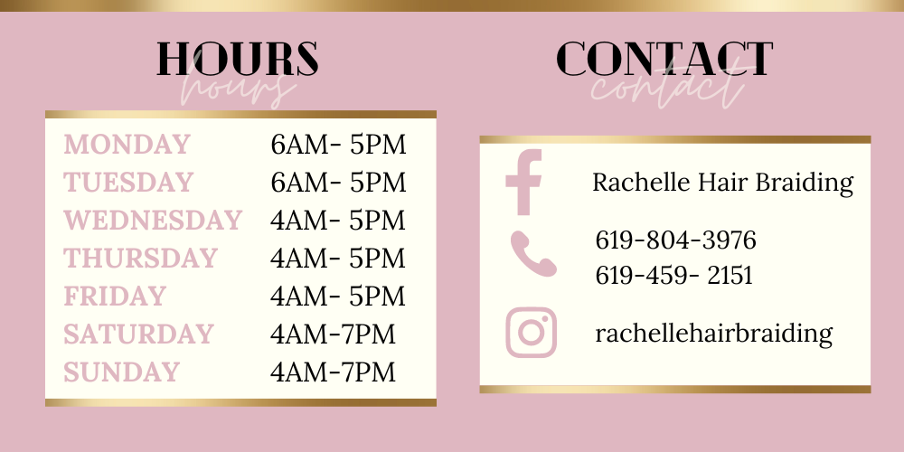 Rachelle Hair Braiding