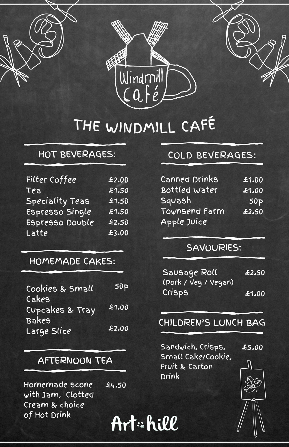 THE WINDMILL CAFE — Art on the Hill