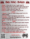 Speed Chart | Discover Your Perfect Bag Today — Big Mac Bags