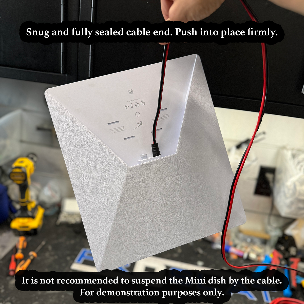 Mini Speedmount — TRIO Flatmount Starlink Mounts