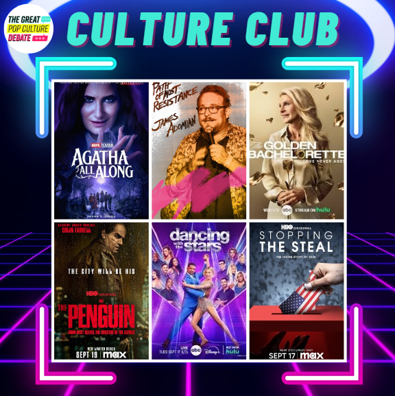 Pop Culture Picks: September 21, 2024 — Great Pop Culture Debate