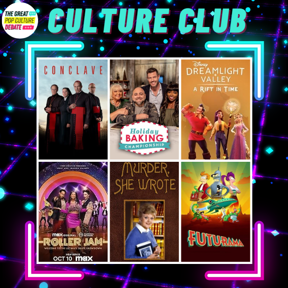 Pop Culture Picks: November 9, 2024 — Great Pop Culture Debate