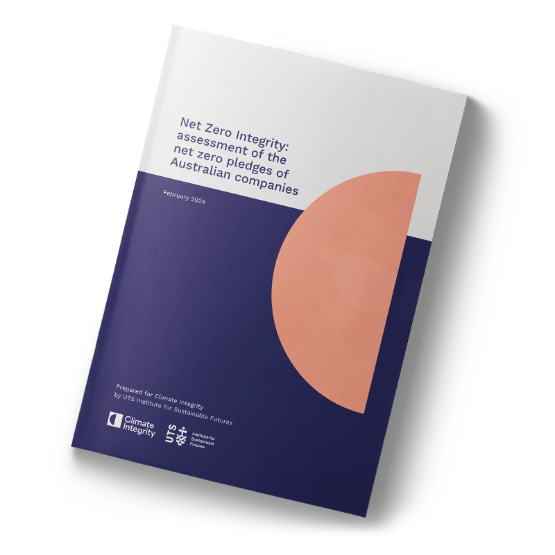 Climate Integrity: Closing the corporate climate integrity gap