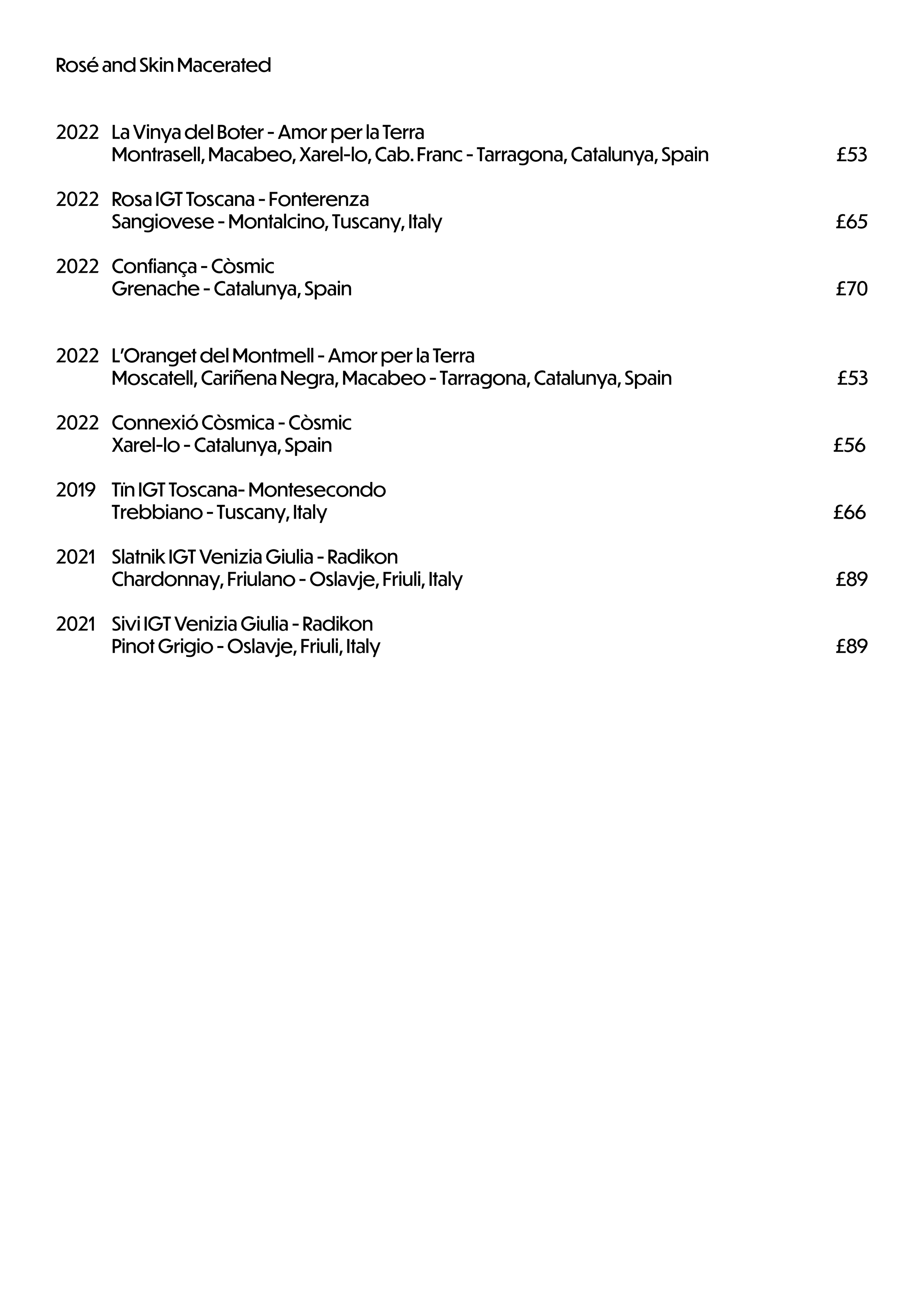 Wine & Drinks — Cardinal