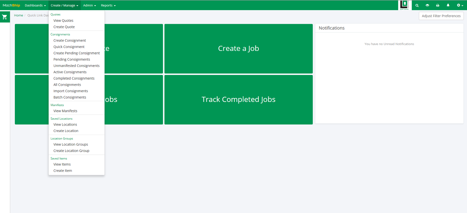 State-of-the-Art Transport Management Software | Optima Logistics ...