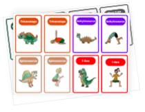 Dino Yoga for Kids – Fun Preschool Yoga Adventure