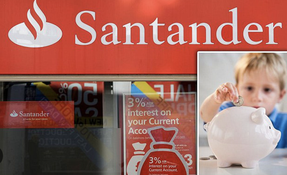 How to get a £15 Voucher for Opening a Santander Account for Your Teen ...