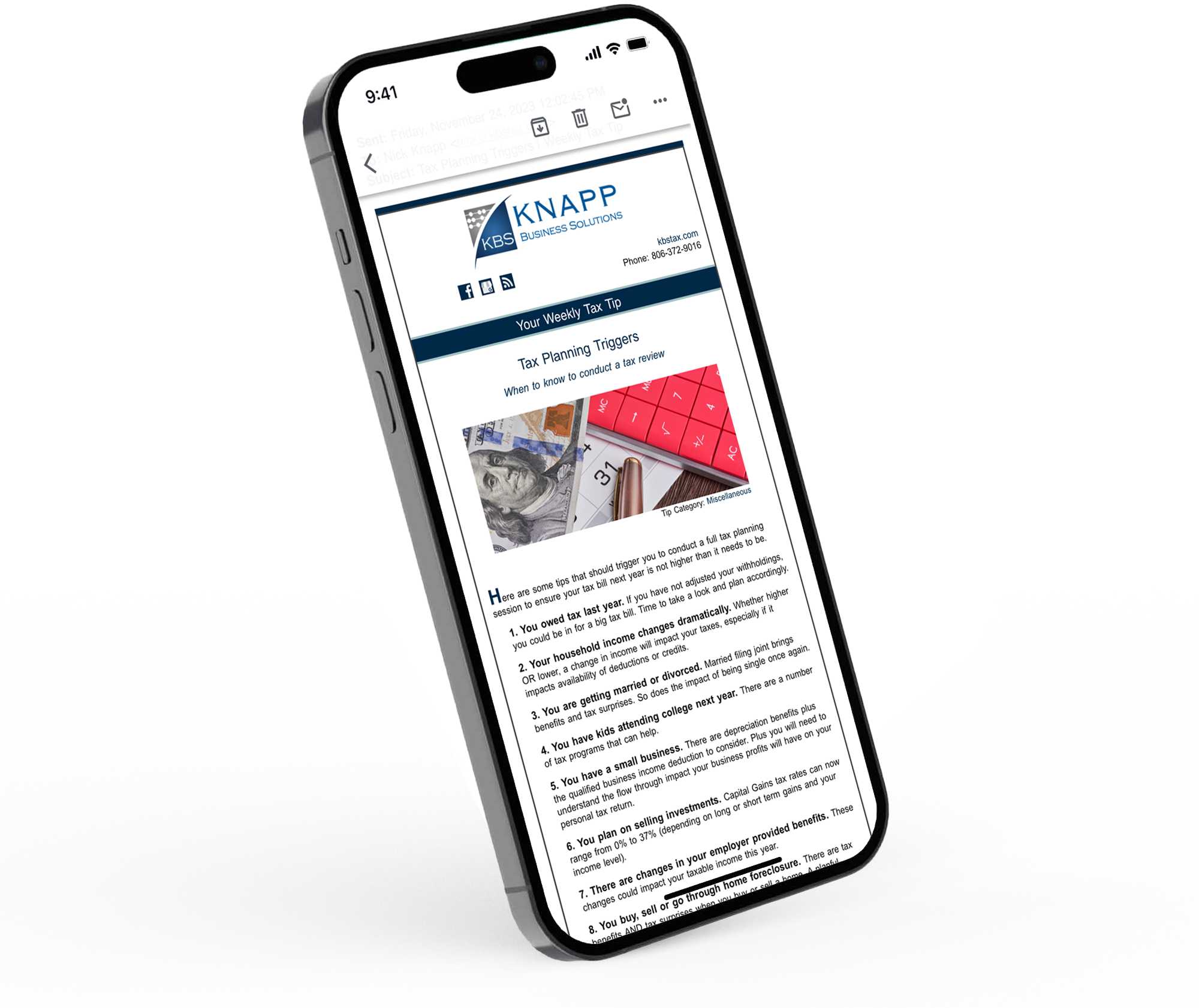 Knapp Business Solutions, Inc.