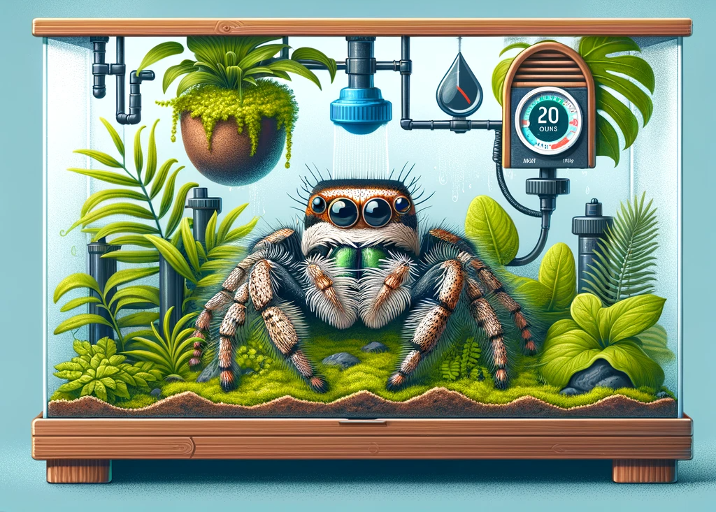 Mastering Humidity Control in Jumping Spider Habitats — Jumping Spider Care