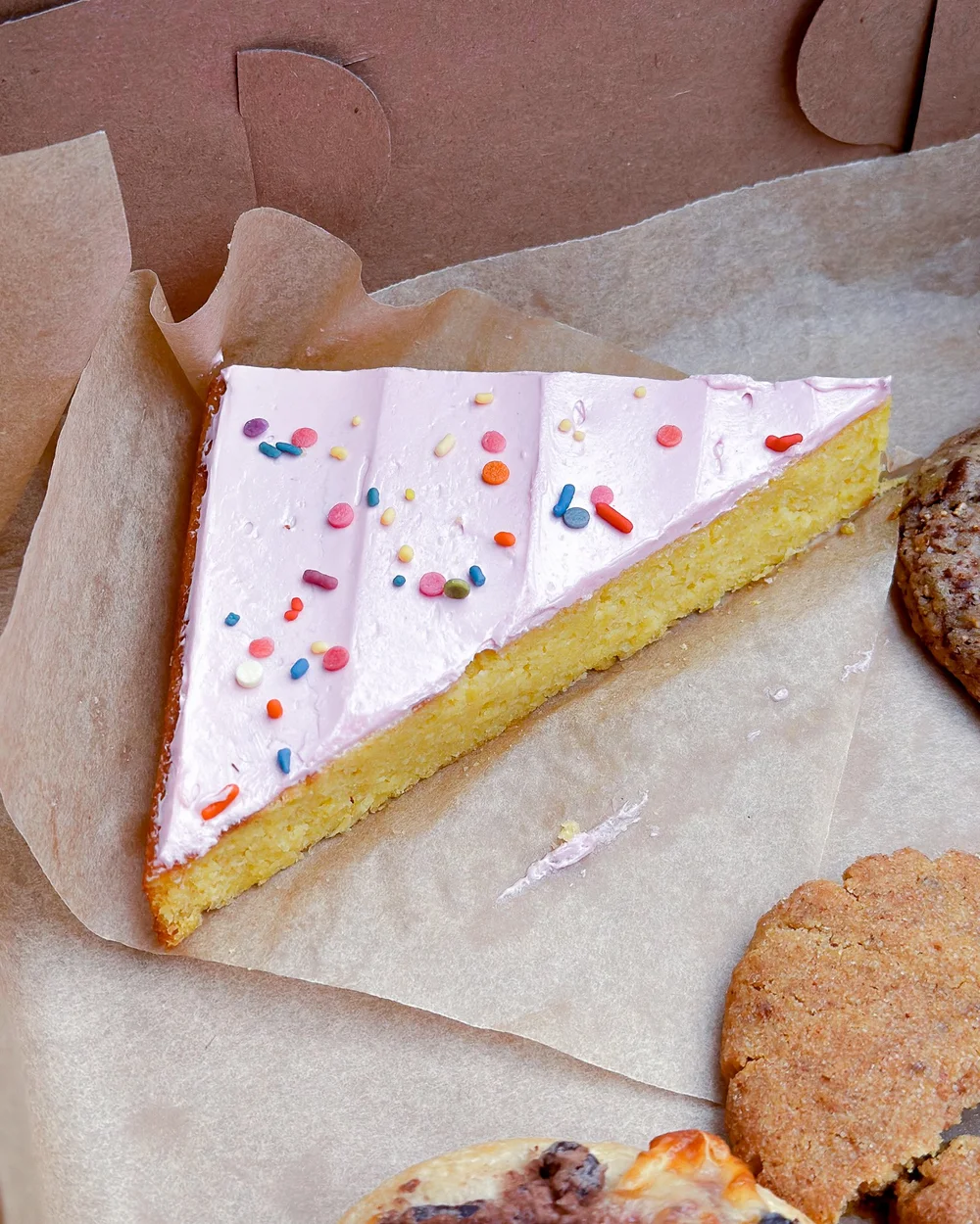 Pink Cake at Comadre Panaderia — ATX Dessert Club