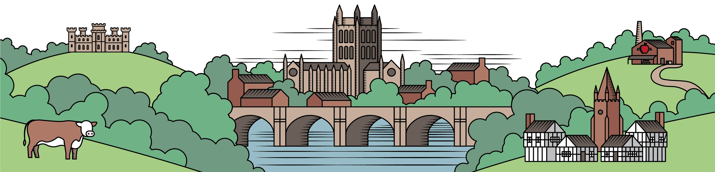 10 Historic Buildings of Hereford — The Herefordian Historian