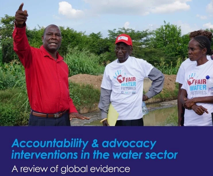 Accountability for Water Global Evidence Review launch — Water Witness ...