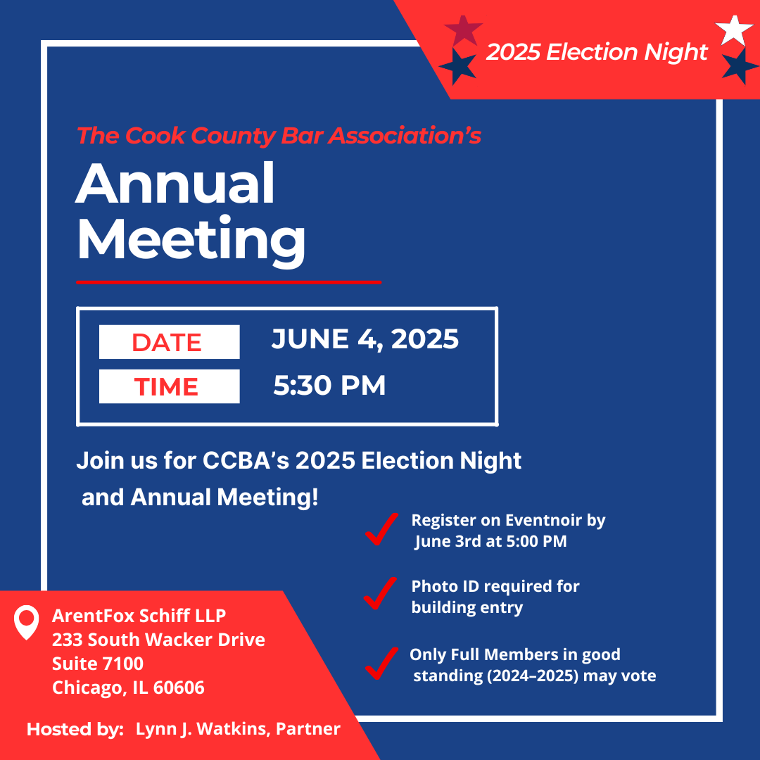 Cook County Bar Association | Advocates for Justice Since 1914
