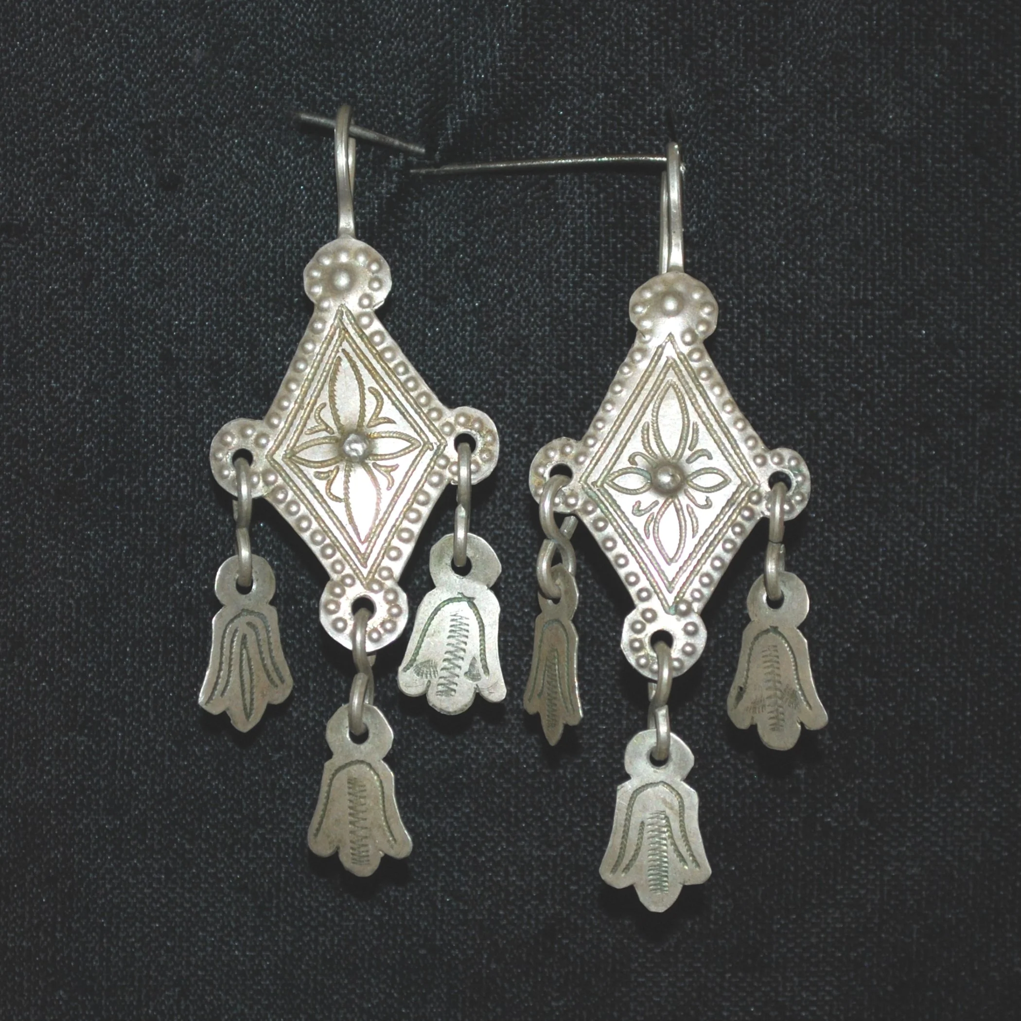 Vintage Amazigh Headpiece - Moroccan Berber Tribal Headpiece - Glass ...