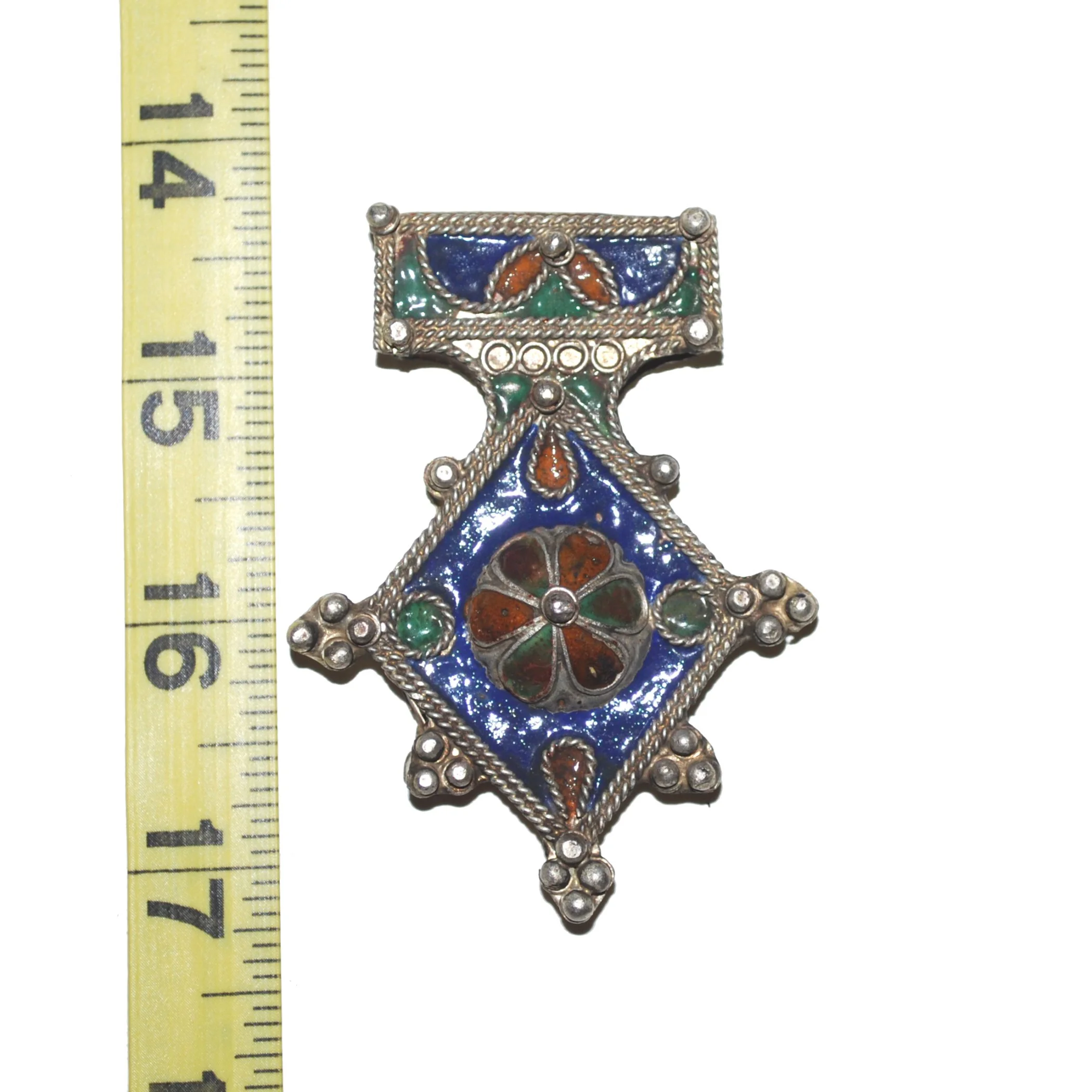 Vintage Berber Taguemout Bead - Amazigh Egg Bead - Morocco — The Red Camel