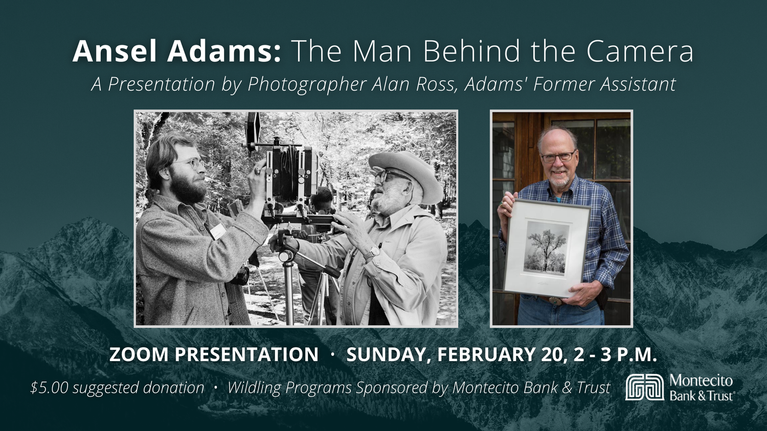 February 20th | Ansel Adams: The Man Behind the Camera — California ...