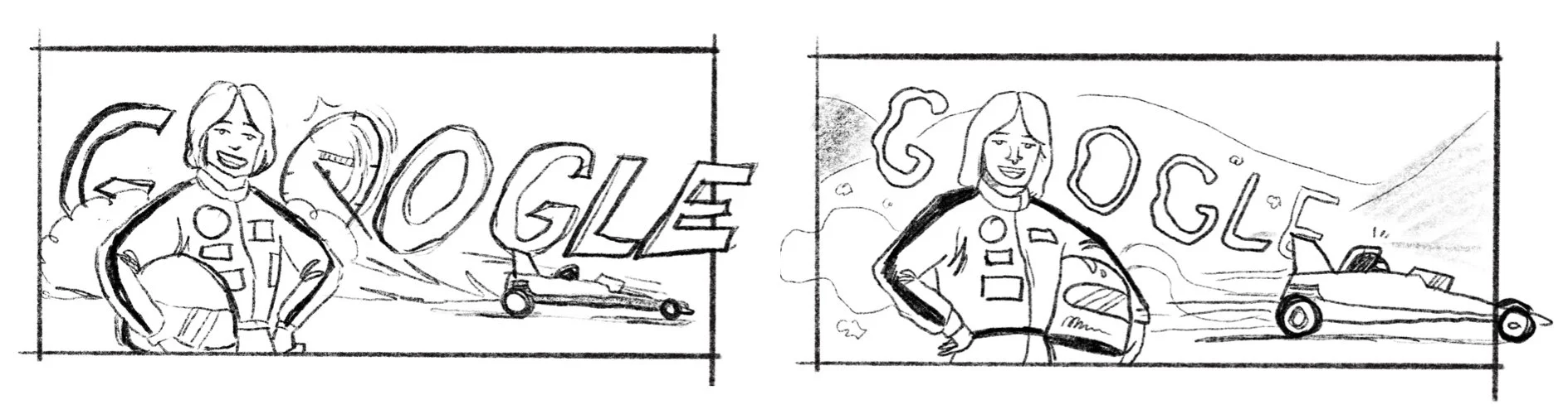 Google Doodles — Meeya Tjiang