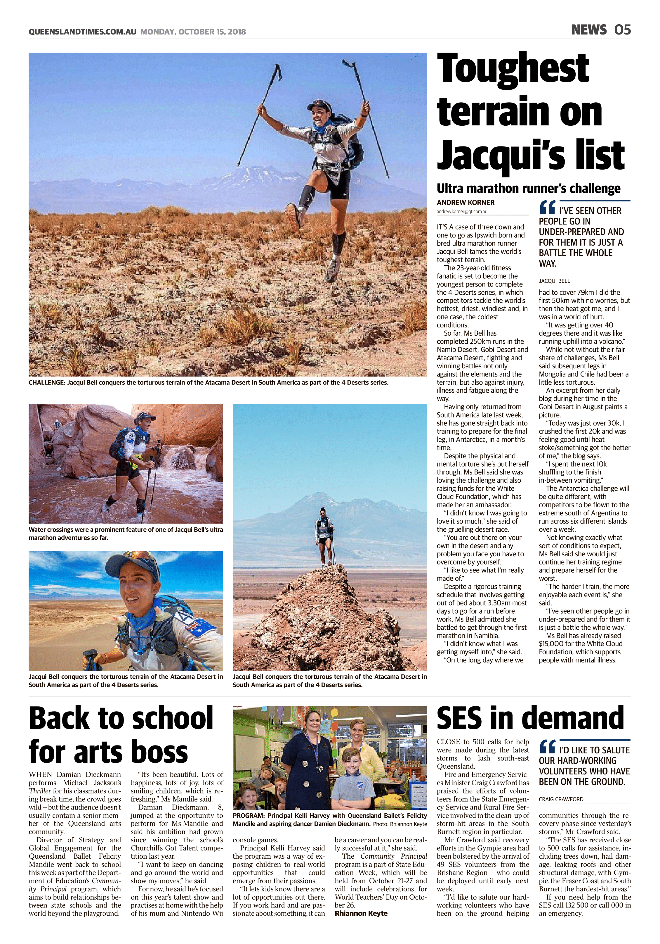 MEDIA — Jacqui Bell