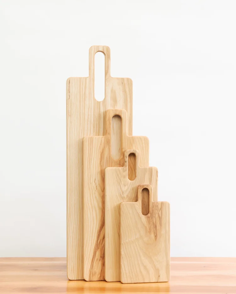 Handmade Oak Scandi Serving Board - Stylish & Practical — Manuka Studio