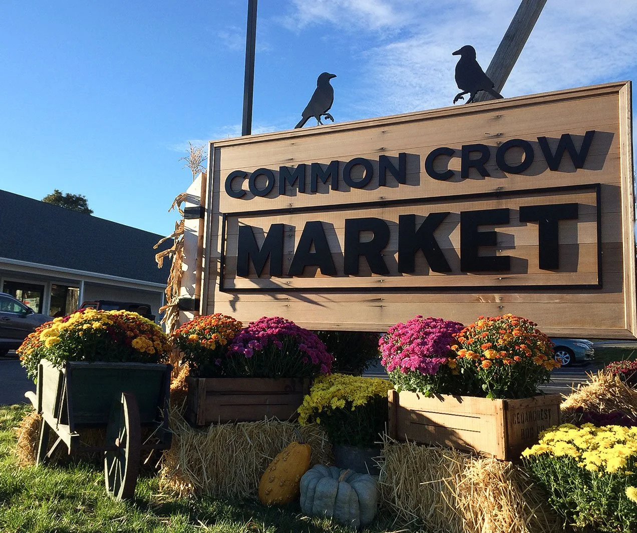 Common Crow Natural Market Branding, Signage and Merchandise Design ...