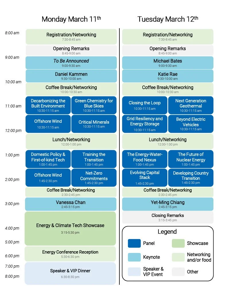 AGENDA — MIT Energy Conference