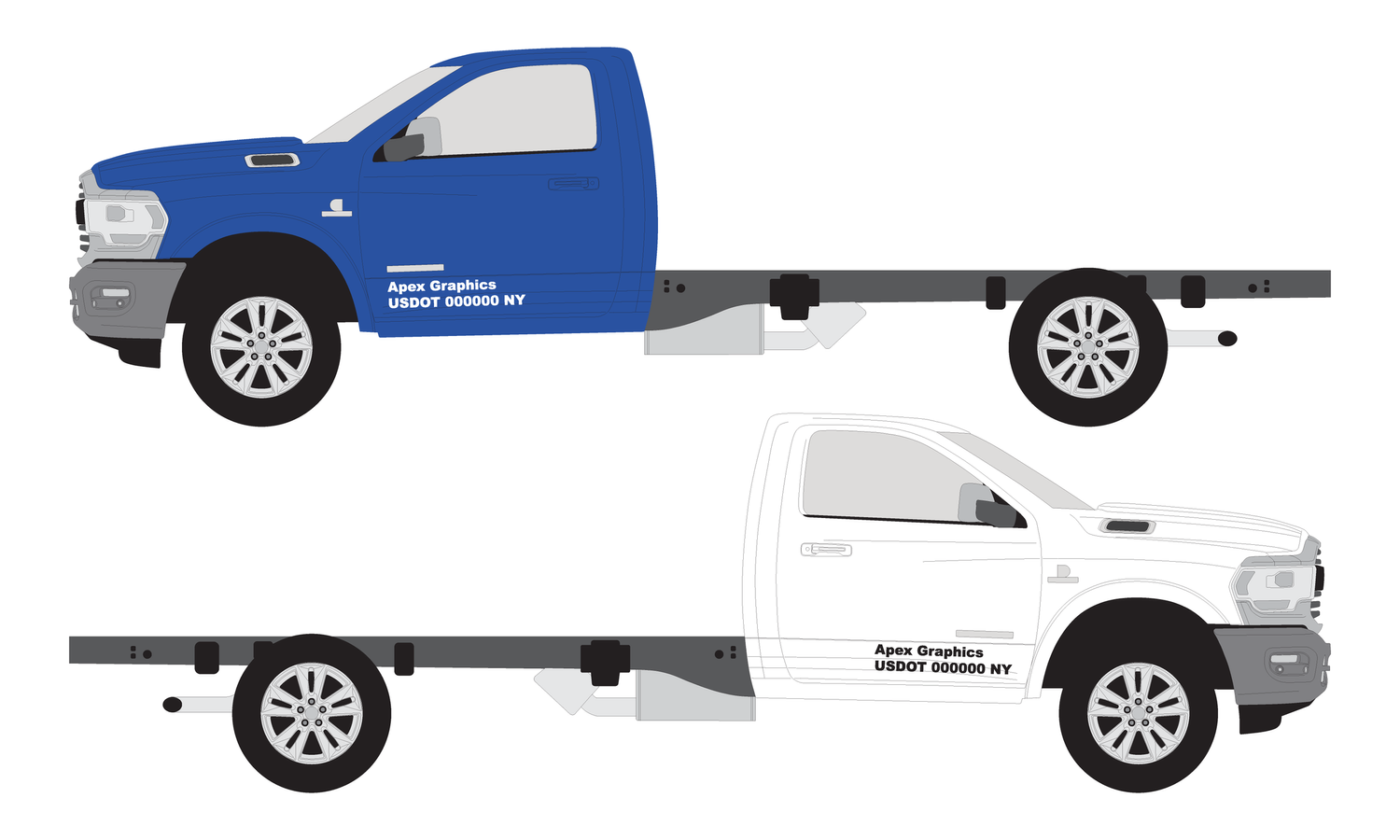 USDOT Numbers For Trucks and Fleets — Apex Graphics