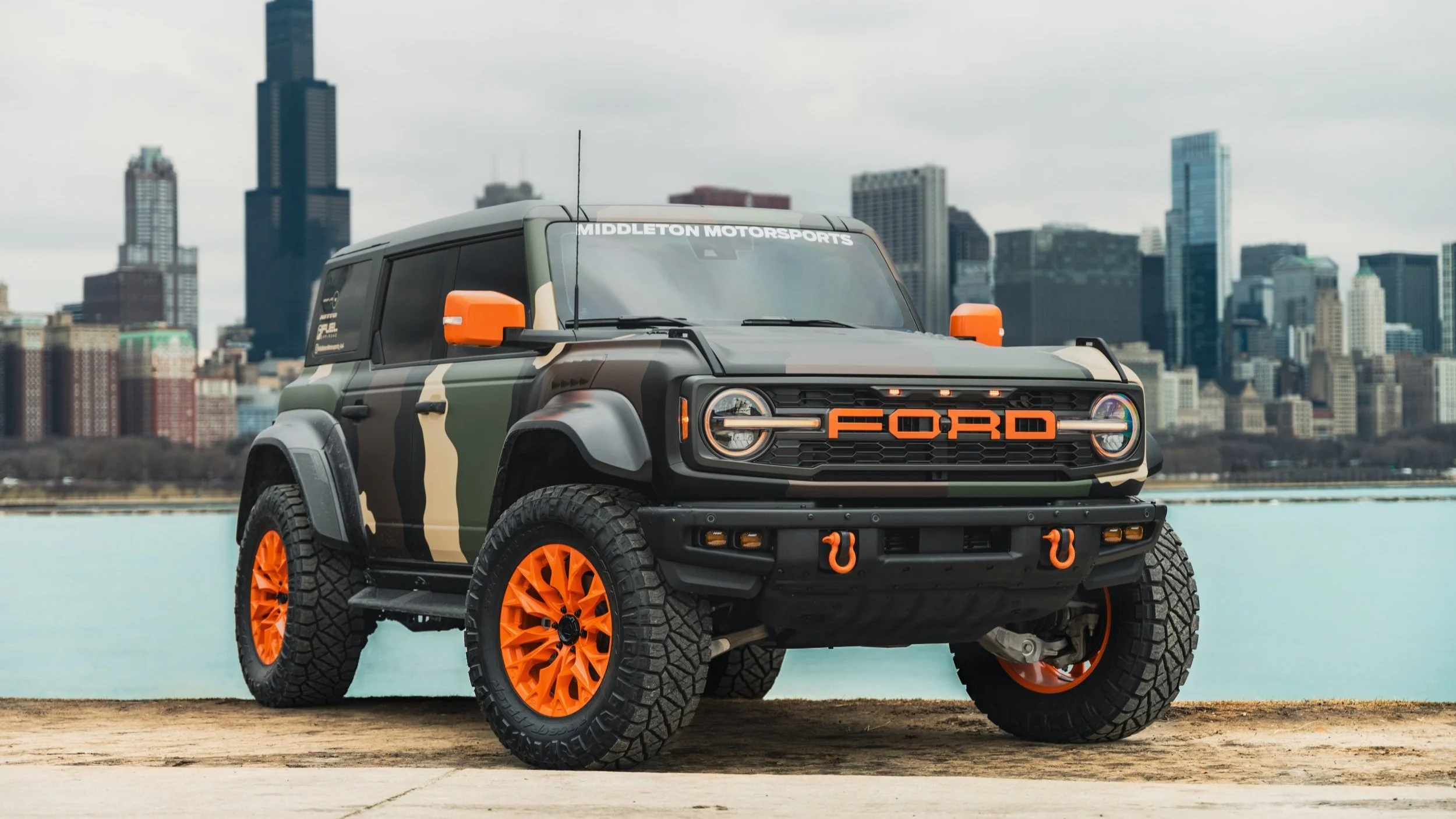 Andrew's Dolph Wrap Bronco Raptor — Middleton Motorsports