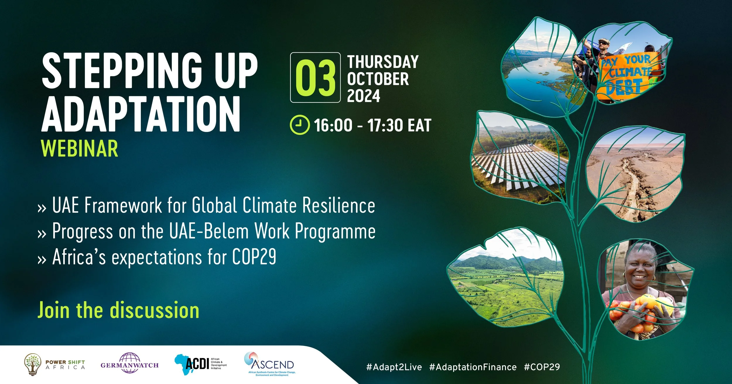 Climate Adaptation Webinar: Stepping up Adaptation — Power Shift Africa