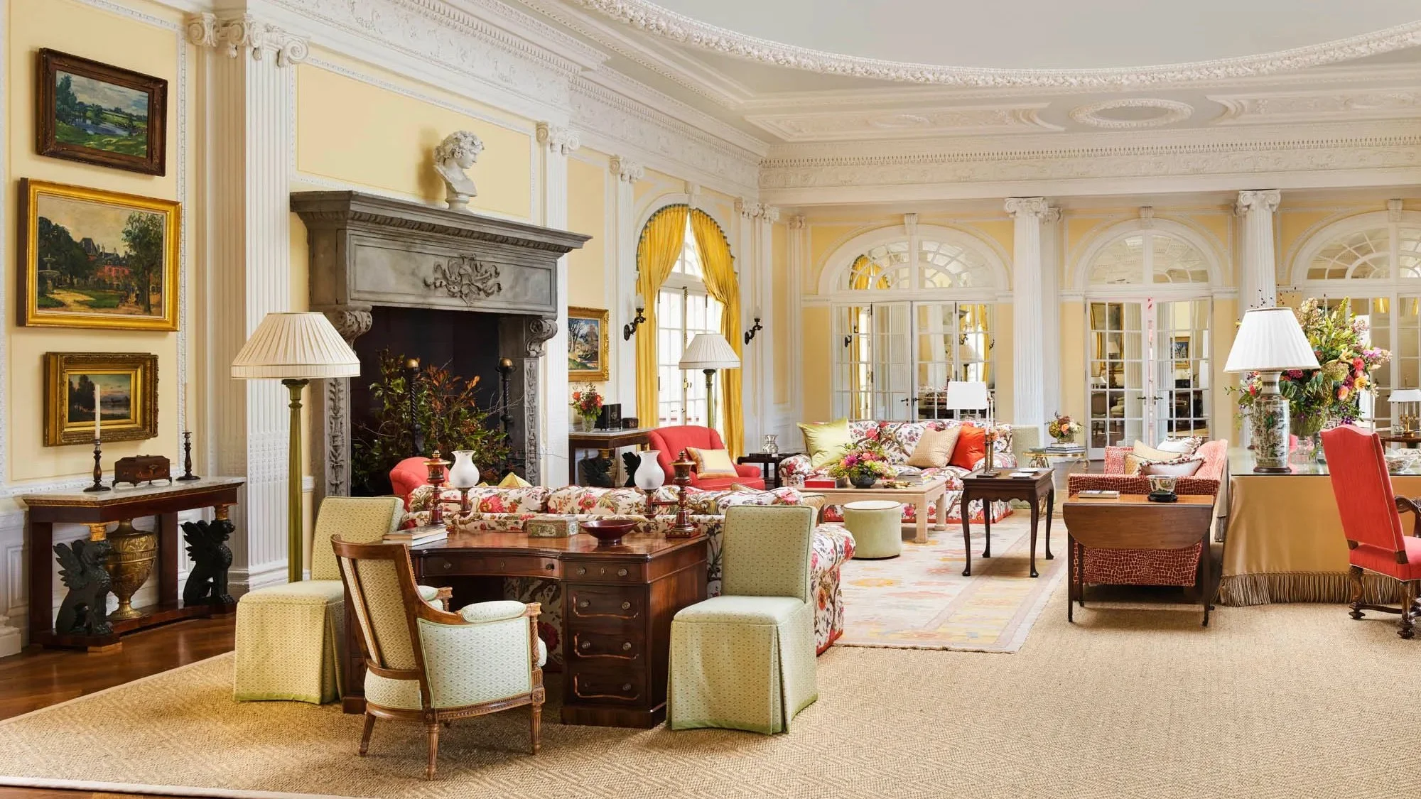 Architectural Digest Features Gary McBournie’s Gilded Age Hudson Valley ...