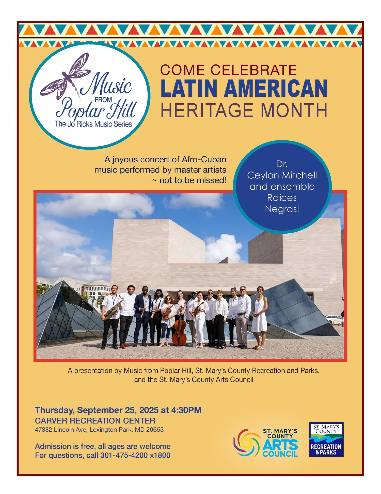 Celebrate Latin American Heritage Month on September 25th! — St. Mary's ...