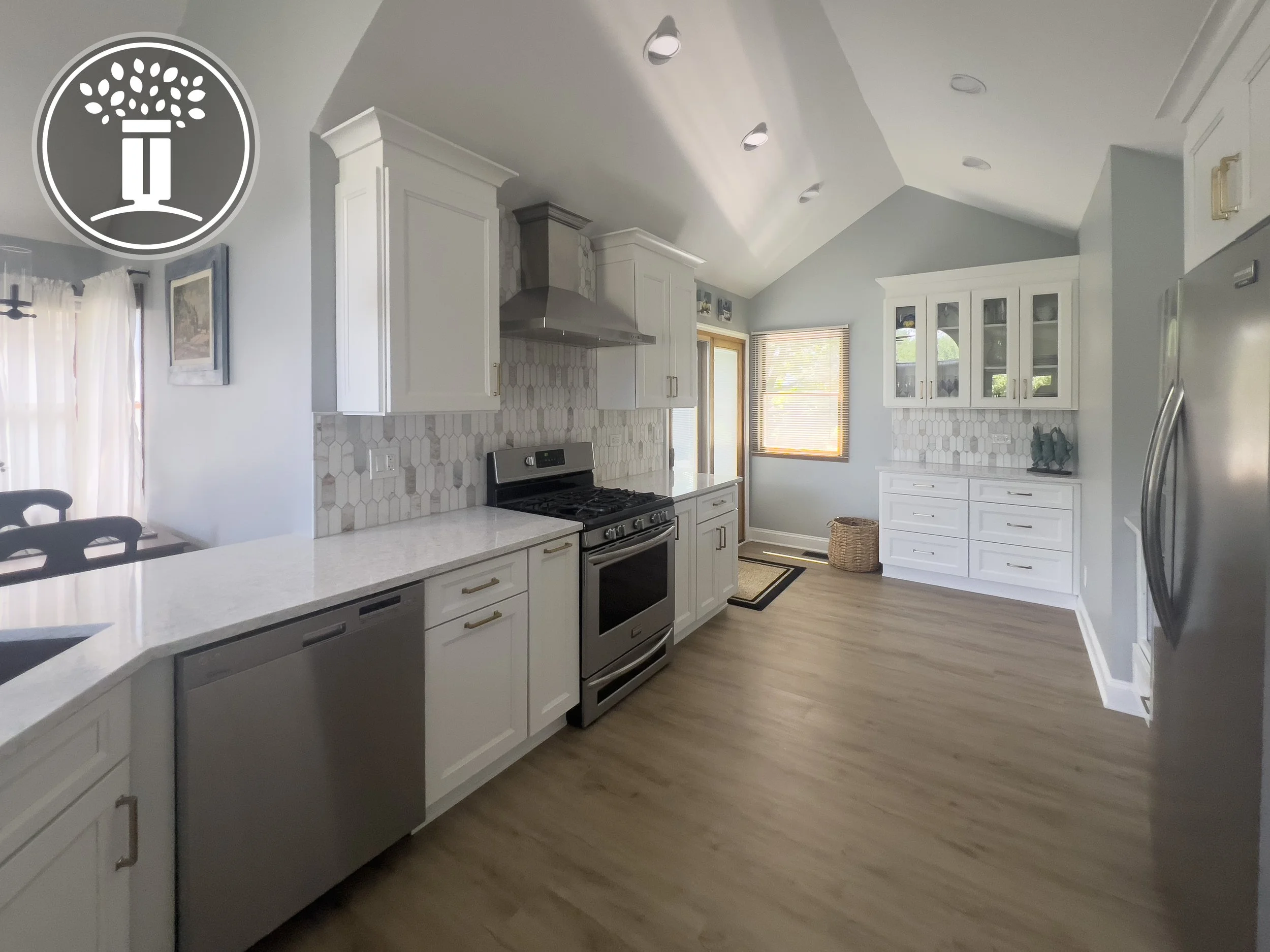 Cool-Toned Kitchen Refresh — Cabinet Tree Studio
