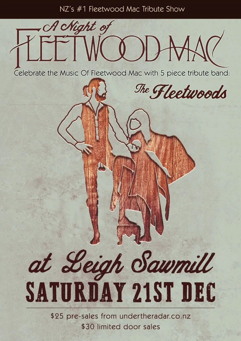 THE FLEETWOODS Christmas special — 142 PAKIRI RD LEIGH SAWMILL CAFE
