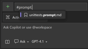 Reusable Prompt Files Now Available in Visual Studio with GitHub Copilot