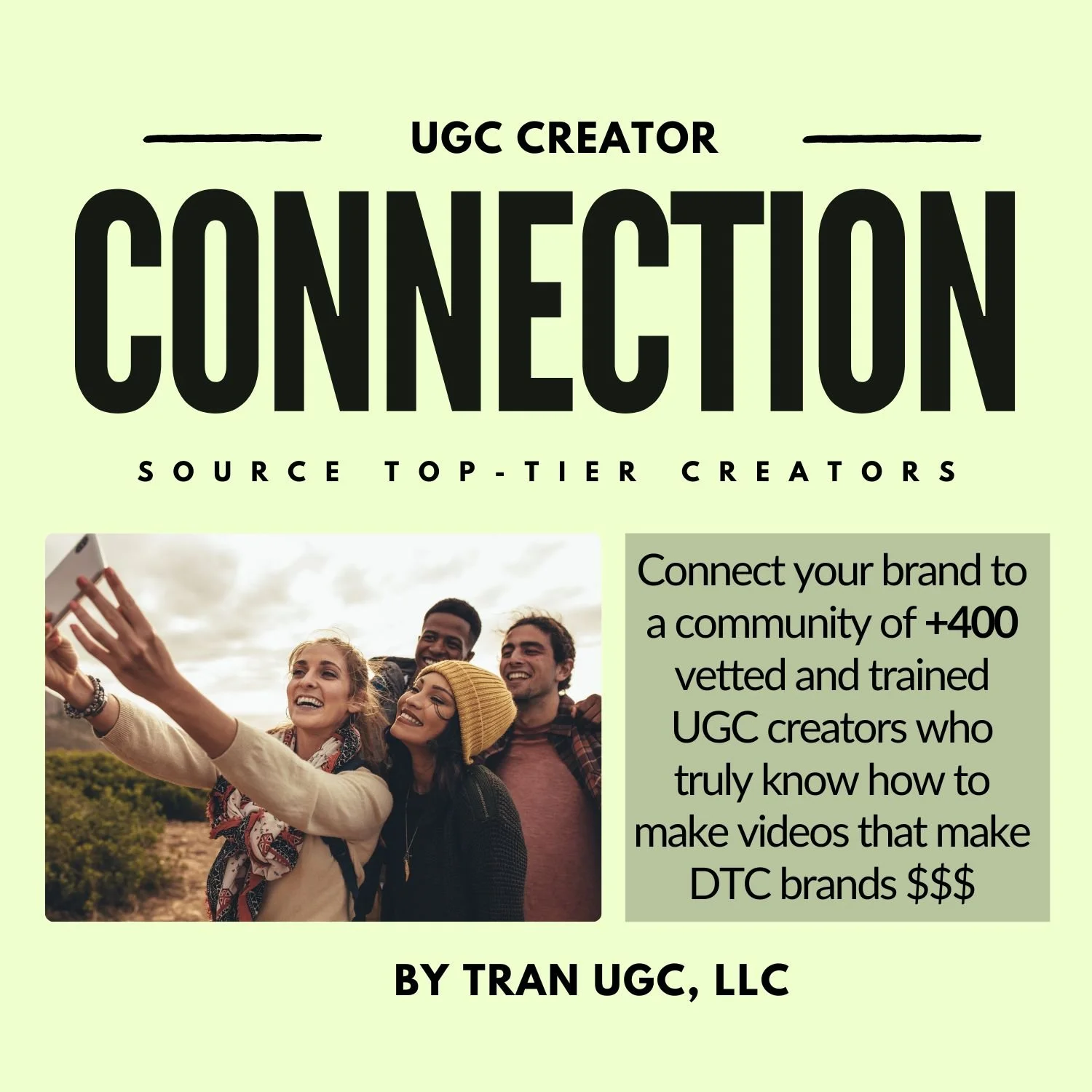 UGC Creator Resources — Tran UGC