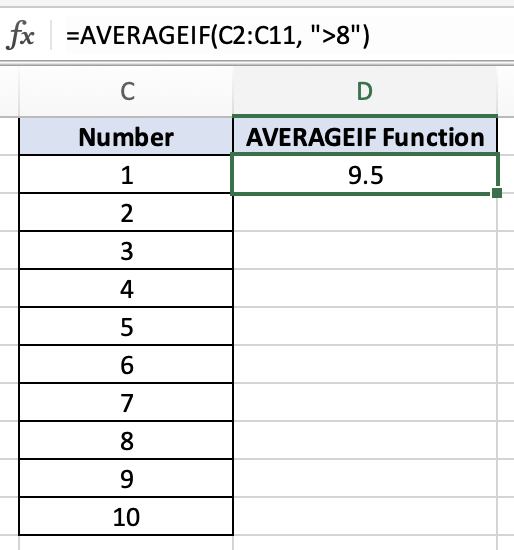 Averageif Function Excel — Data Trail Mix
