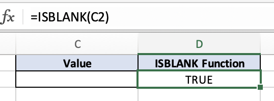 ISBLANK Function - Excel — Data Trail Mix
