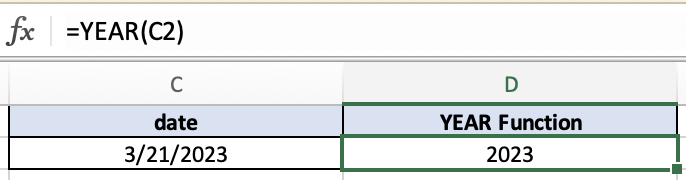 YEAR Function - Excel — Data Trail Mix YEAR Function - Excel — Data Trail Mix