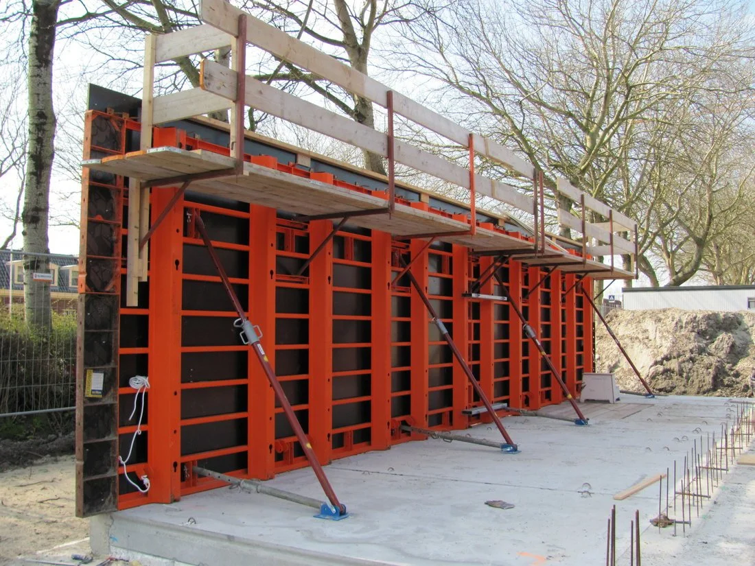 Wandbekisting — De Hon Bekistingstechniek