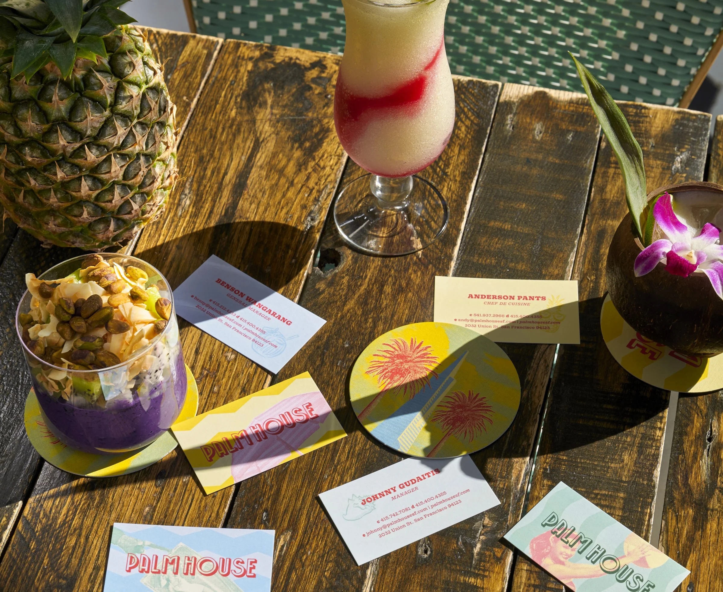 Palm House Rebrand – San Francisco Restaurant Identity | Outerlands Studio