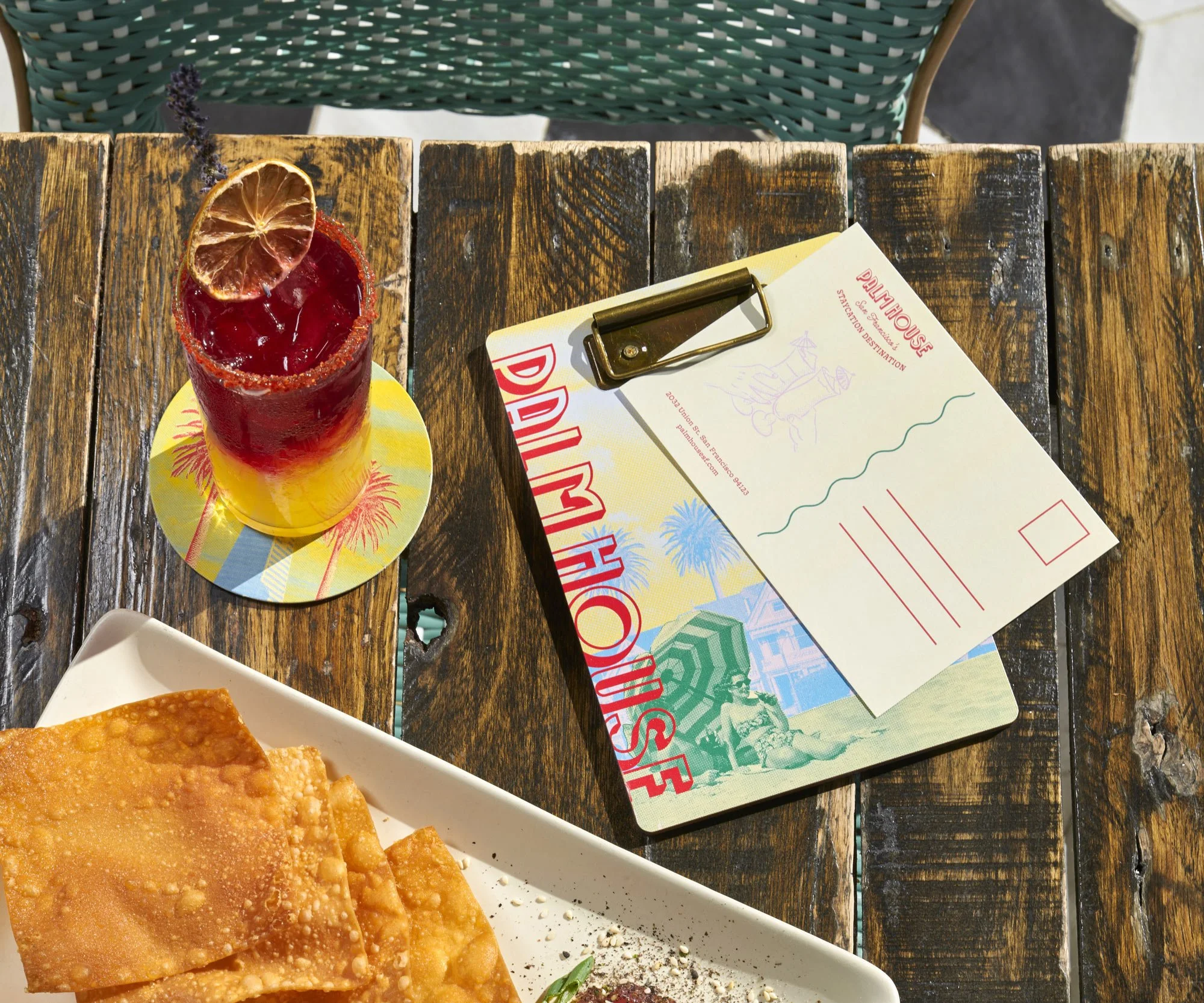 Palm House Rebrand – San Francisco Restaurant Identity | Outerlands Studio