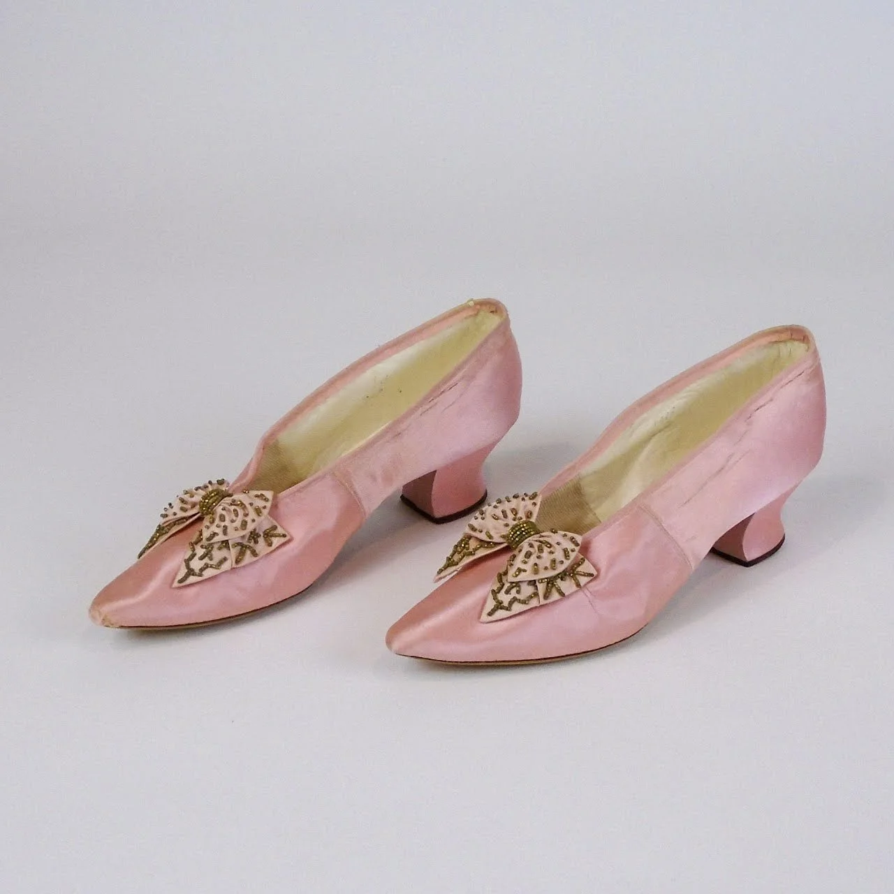 Light Pink Silk Shoes — Locust Grove Historic Site