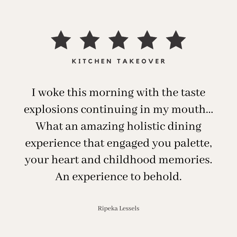 Kitchen Takeover - Tauranga Foodie Events