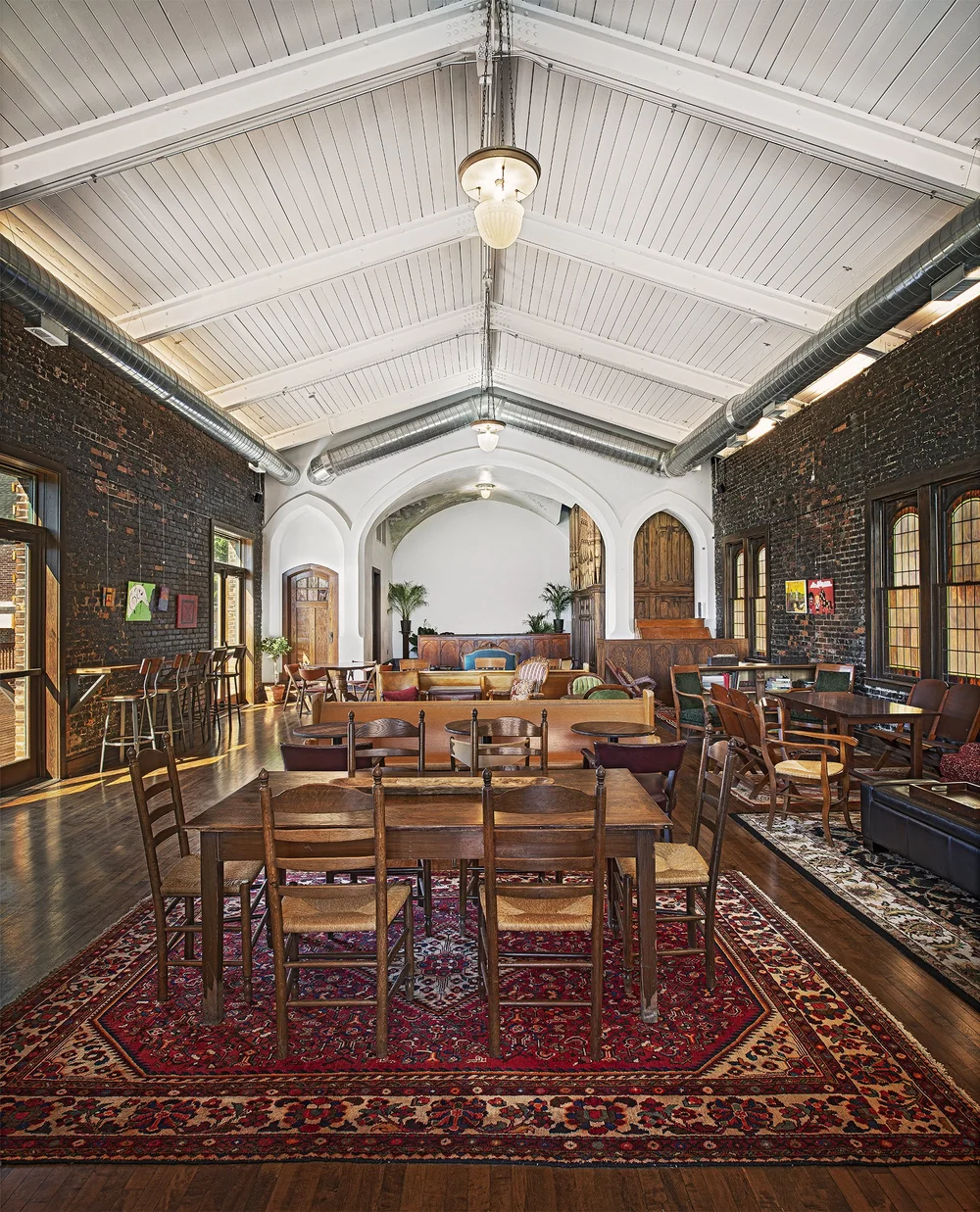 The Congregation: Adaptive Reuse Café Design in Detroit | Disbrow ...