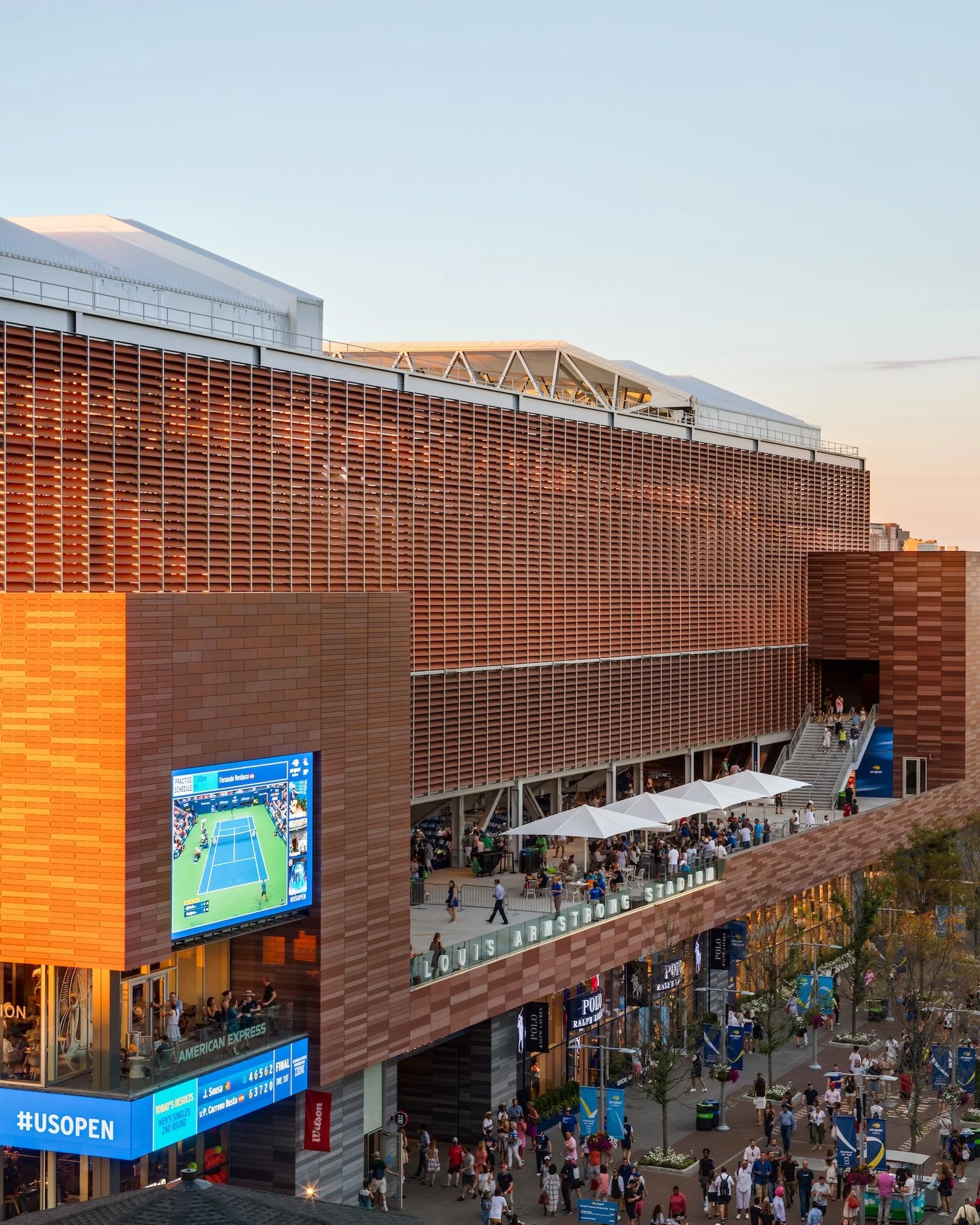 Louis Armstrong Stadium: Sustainable Sports Architecture | Disbrow ...
