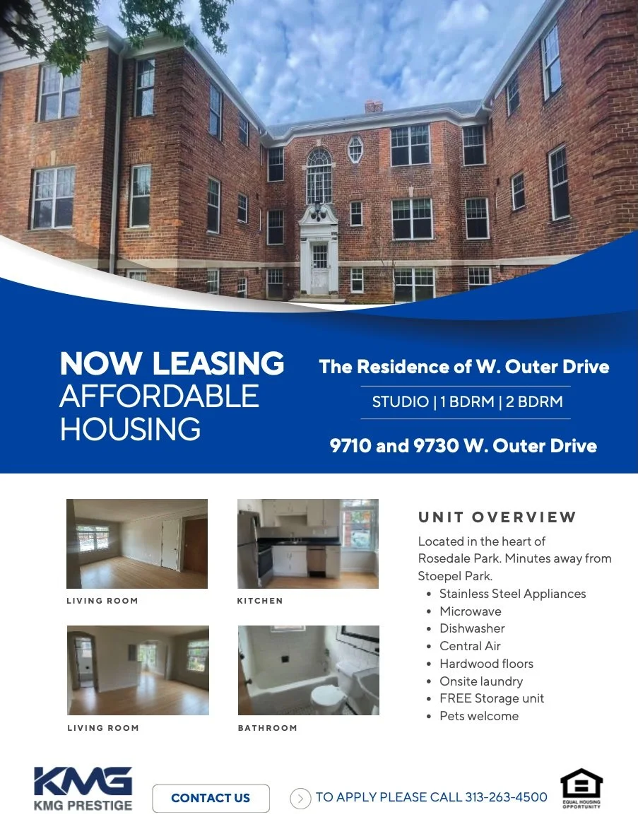 Residence At Outer Drive — Grandmont Rosedale Development Corporation